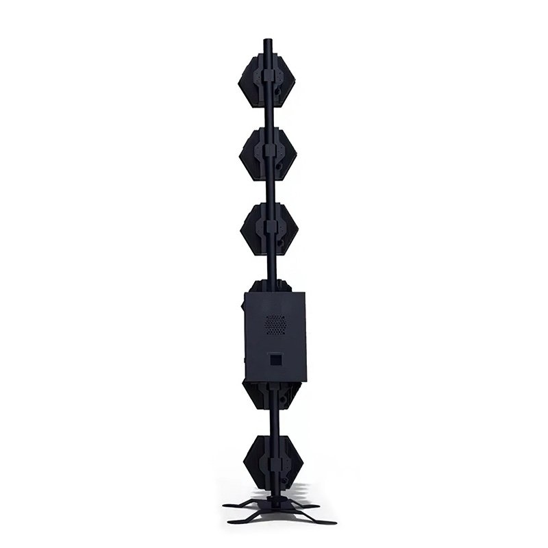 Retro Hexagon RGB LED Stage Light – Strobe Flash Effect for DJ ...