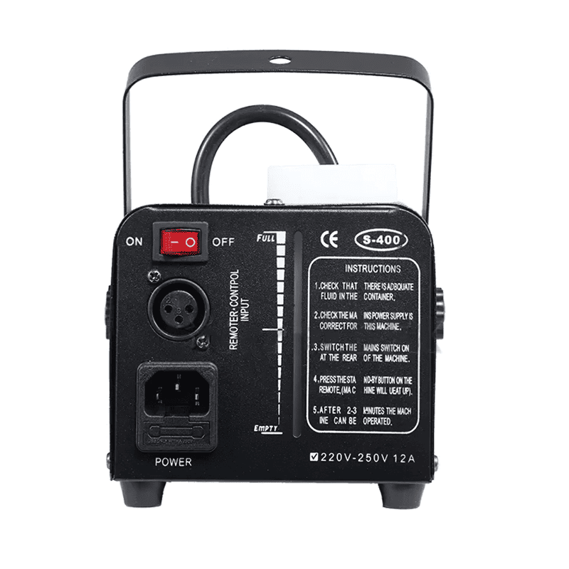 400W Mini Fog Machine –Remote Controlled for DJ and Party - QianShiLight